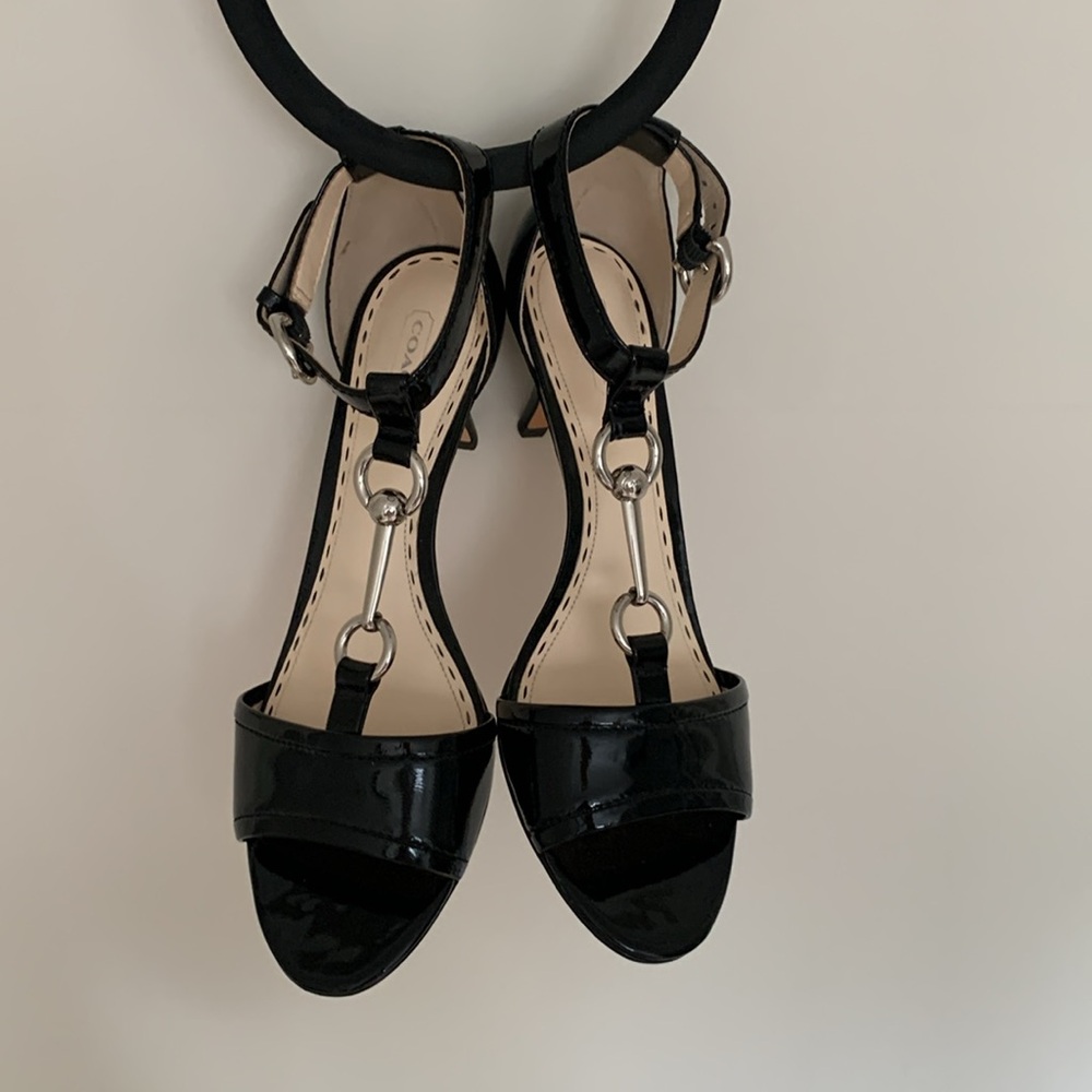 Coach Classy Patent Leather Pumps - Gem